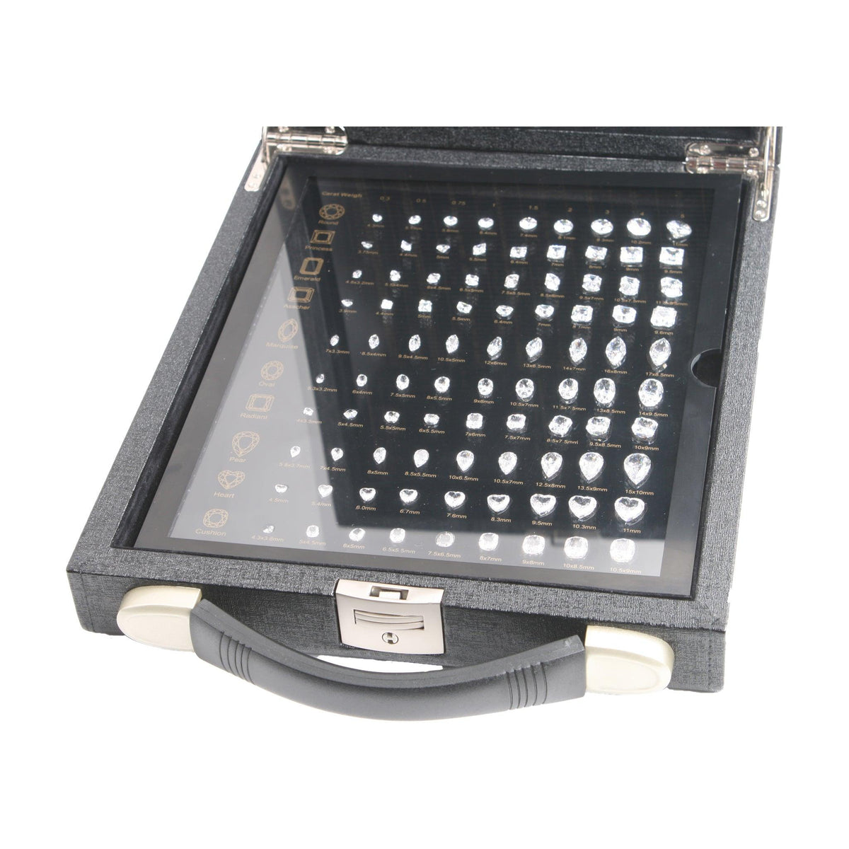 DK103-S Professional Master stone set for sizes and shapes – GemTrue